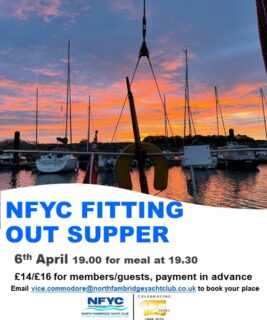 Fitting Out Supper - 6/4/24 - North Fambridge Yacht Club